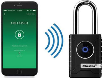 Master Lock Smart 4400 - Cadeado Com Bluetooh - Tecnologia e Inovação
